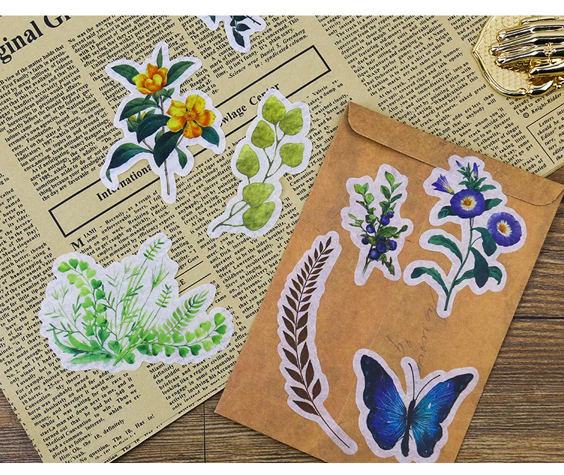 Creative Cute Cartoon Korean Paper Stickers Set for DIY