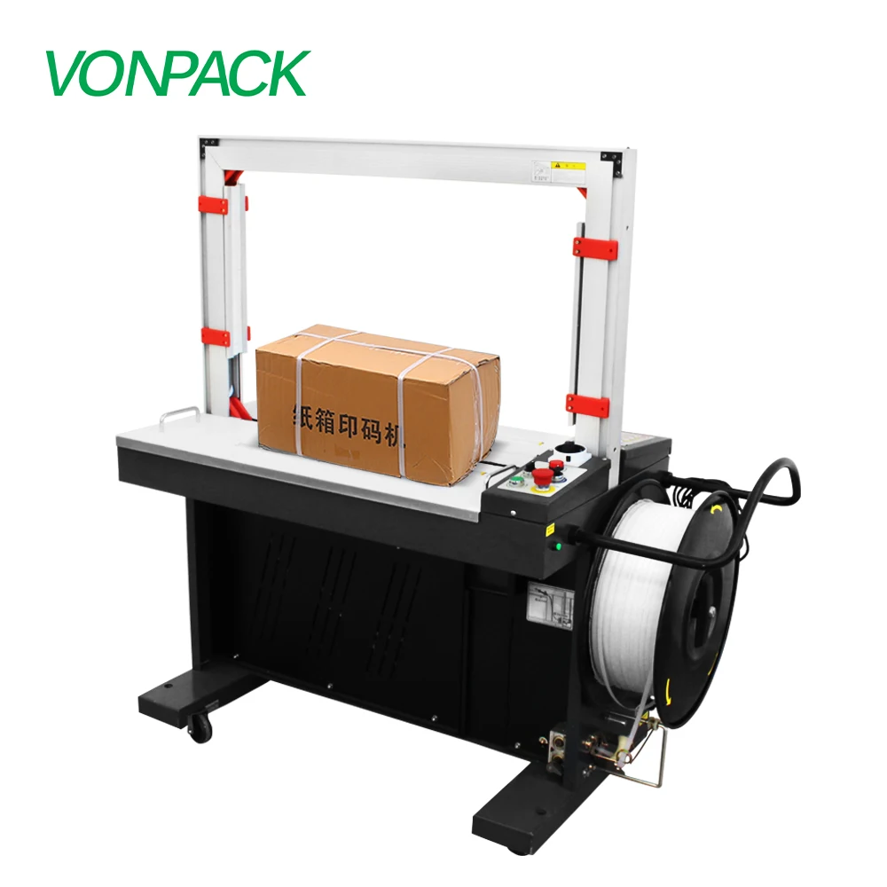 MH201 Arch High Table Carton Box Packing Automatic PP Band Strapping Machine| Alibaba.com