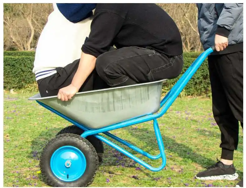 Single Wheel Agricultural Handcart - Durable & Versatile