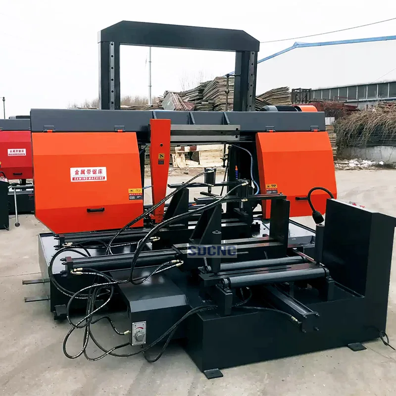 Band Saw Cutting Machine For Metal Ghs4260 Cnc Hand Saw Machine - Buy ...