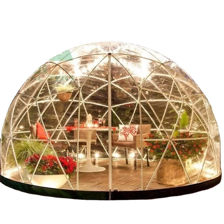 Luxury Outdoor Transparent Hotel Plastic Clear Dome Tent
