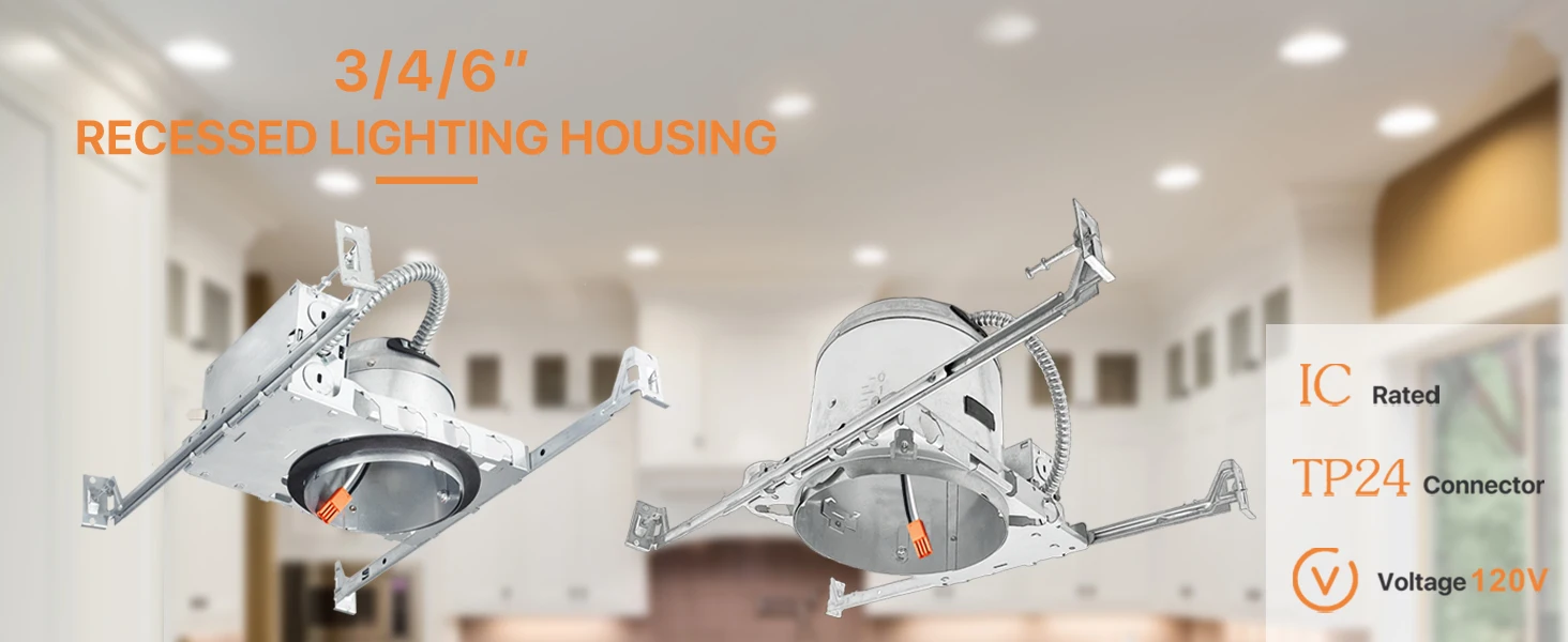 4Inch Indoor Decoration Round LED Fire Rated Downlight Housing ...