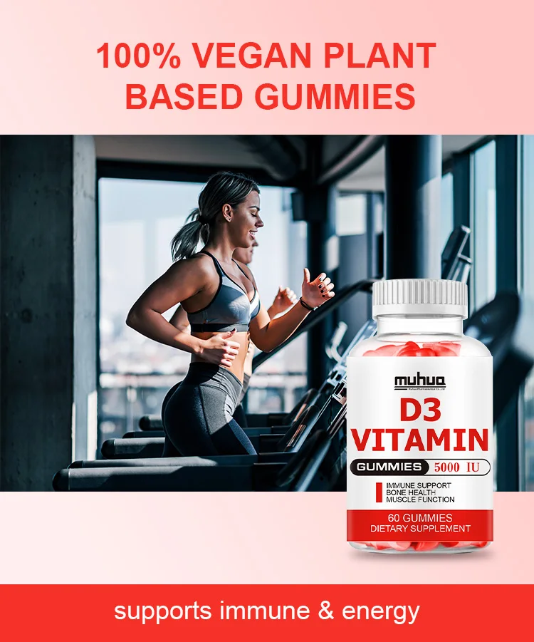 OEM Production of Vitamin D3 Soft Candy - Promotes Bone Health