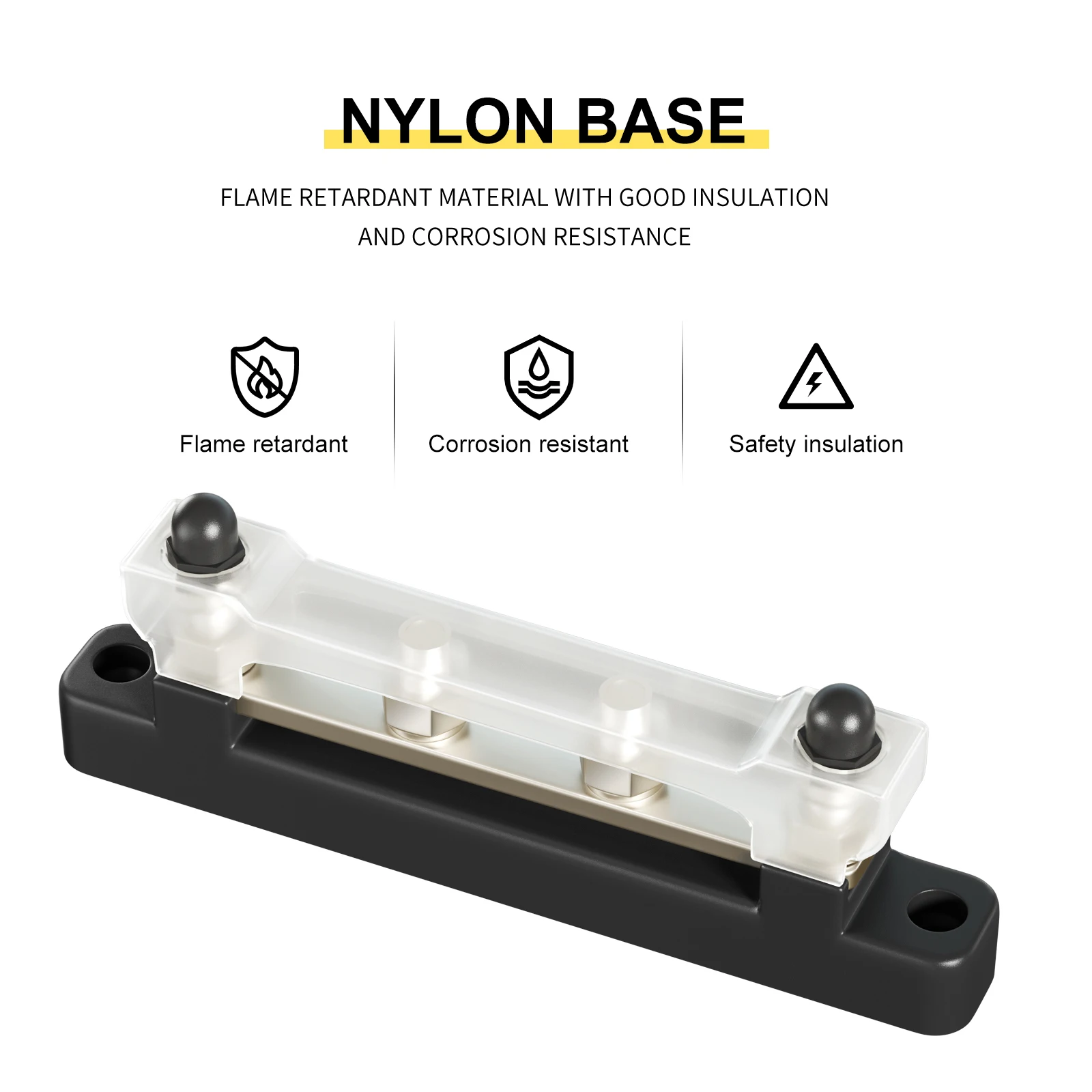 48v Dc Electric Bus Bar Marine Screw Terminal Block - Buy Distribution ...