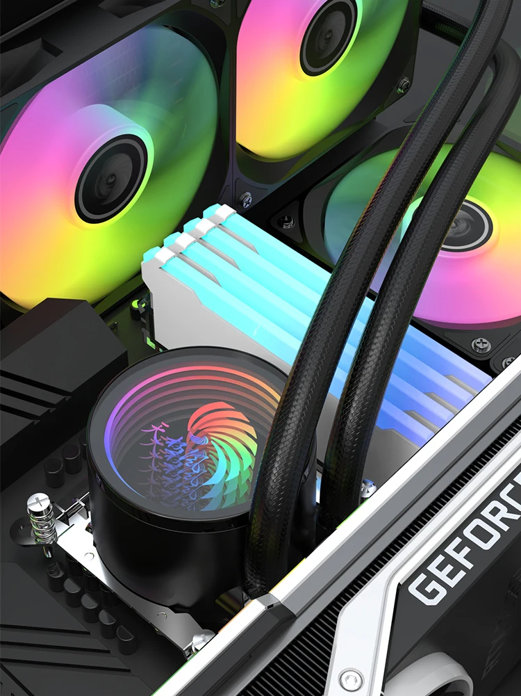 High Performance 360mm Cpu Liquid Cooler Pc Water Coolers Cpu Cooling ...