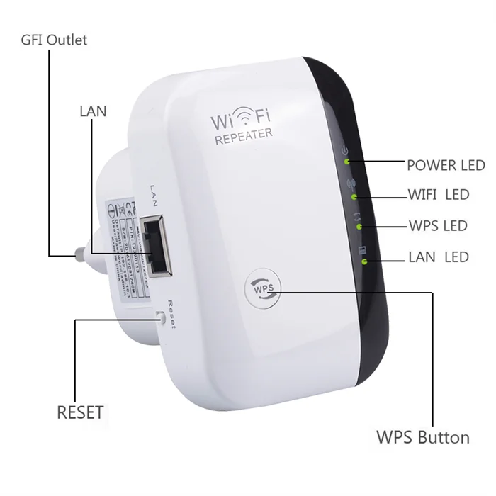 Factory Mini Wifi Extender Signal Amplifier 802.11n Wifi Booster ...