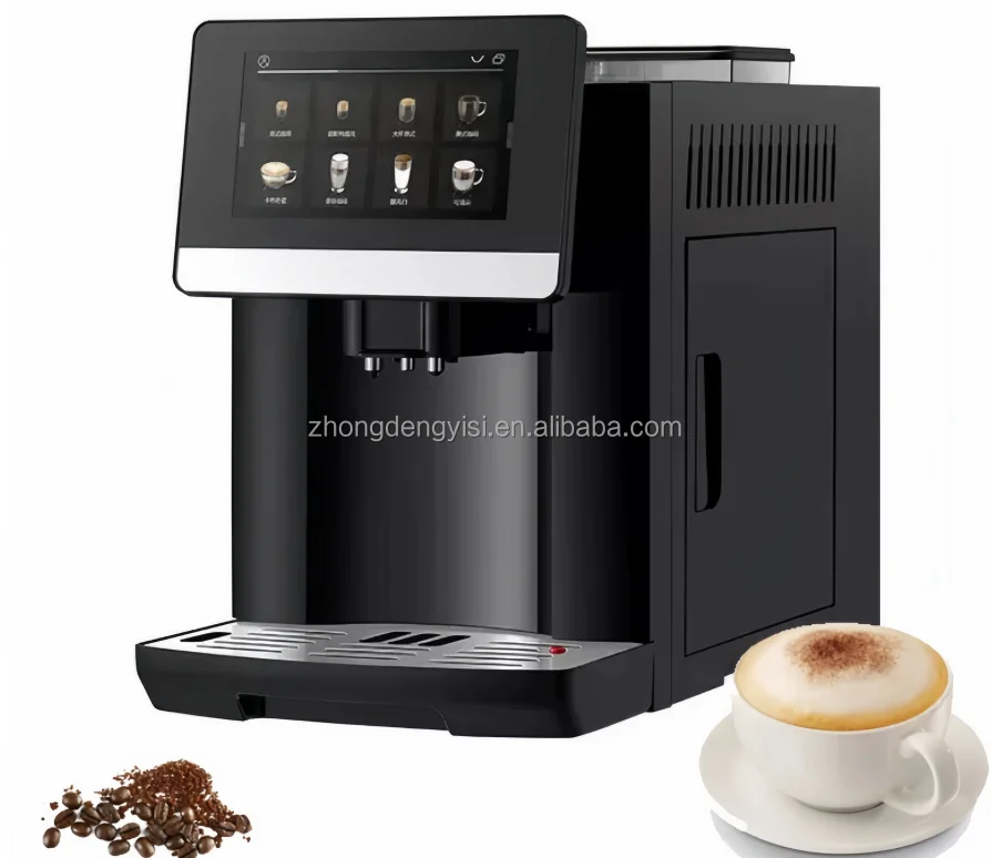 Italian Espresso Making Machine Desktop Coffee Maker Smart Touch Screen ...