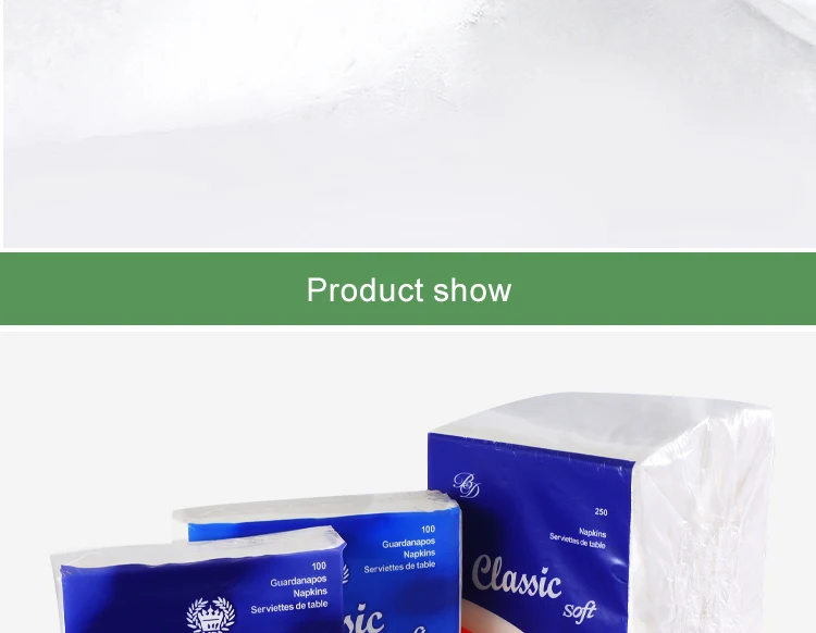 17 Gsm Customised Paper Table Tissue Napkins - Ultra Soft