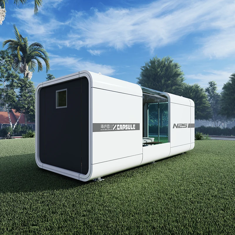 Modern Outdoor Sleeping Pod Space Capsule Hotel Home Cabin House Luxury ...