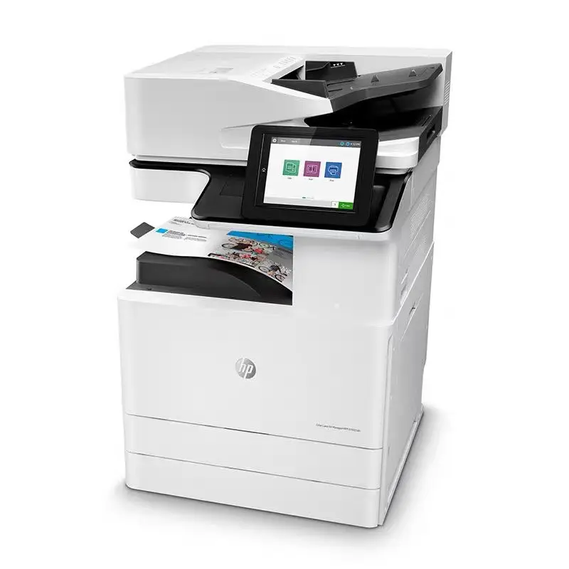 40PPM High-speed Hp Printer HP Color LaserJet Managed MFP E87740dn ...