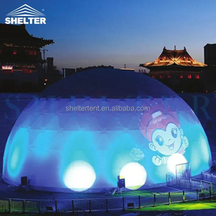 200 People Large Dome Tent Event Hall Projection Domes for Warquee ...