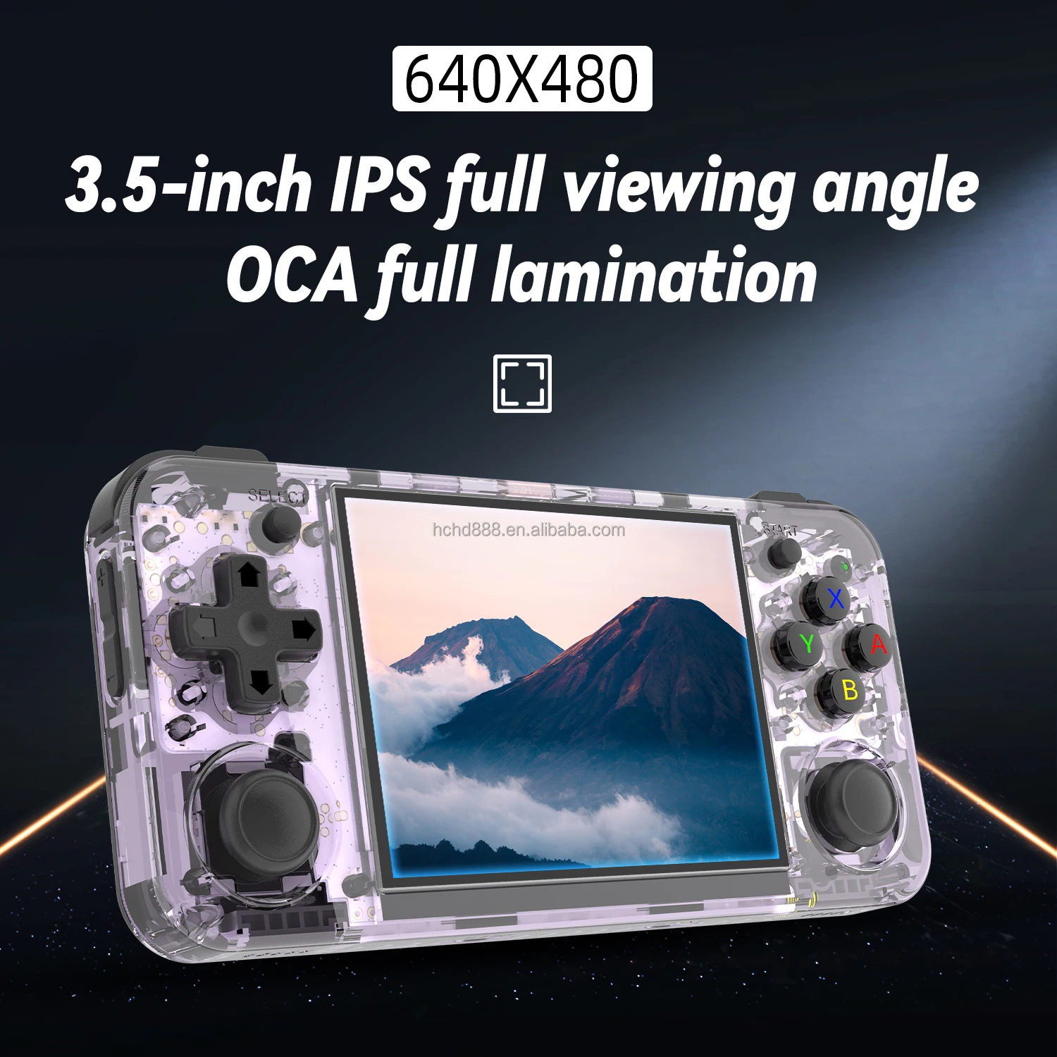 Anbernic RG35XX H - Retro Video Games Console with Touch Screen