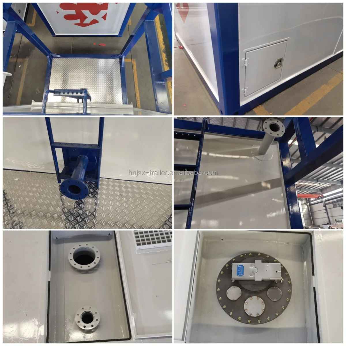 40ft Skin Care Cream Emulsion Tank Container 47500 Liter Portable Tank ...