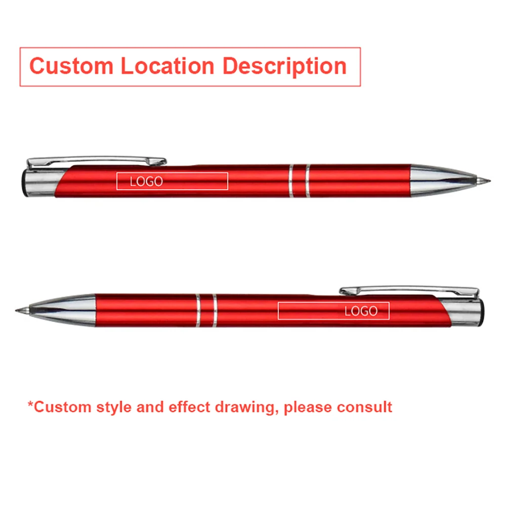 Luxury Promotional Rose Gold Ballpen - Customizable Logo