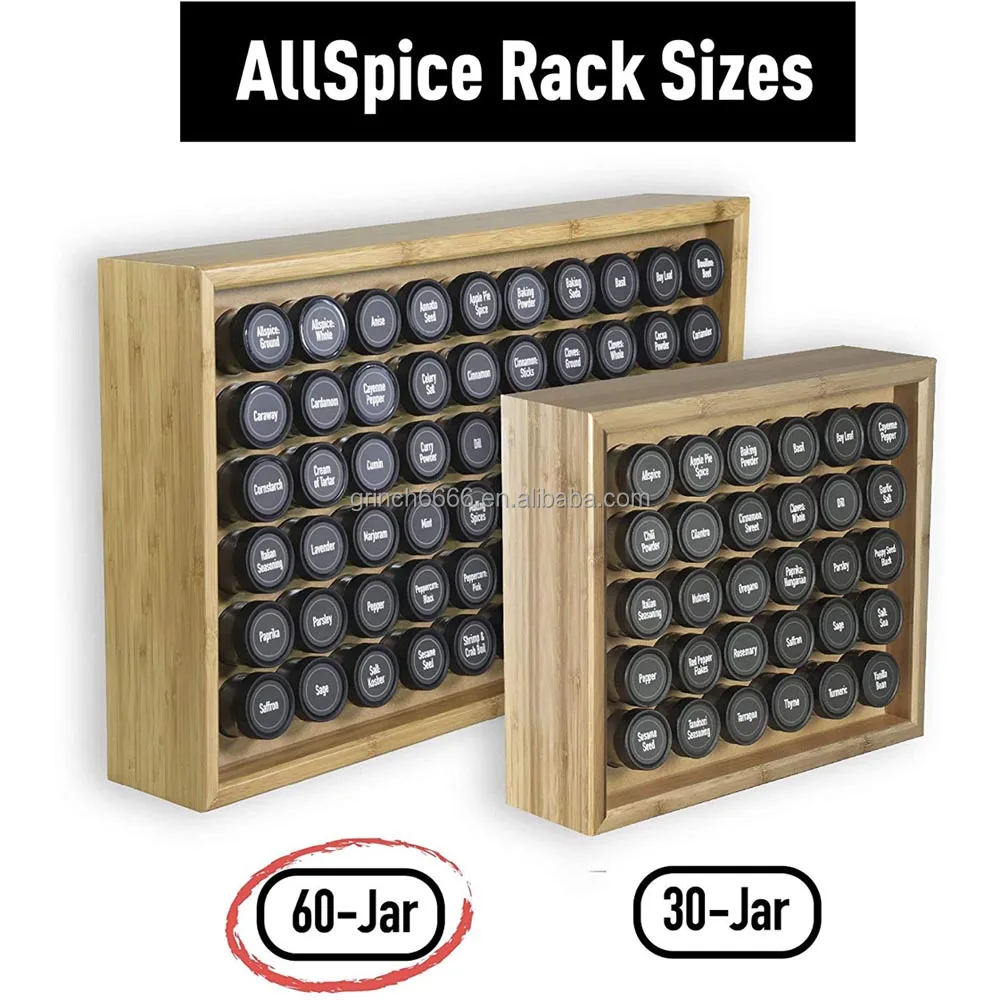 2021 Single Spices Cube Spice Containers - Modern Storage
