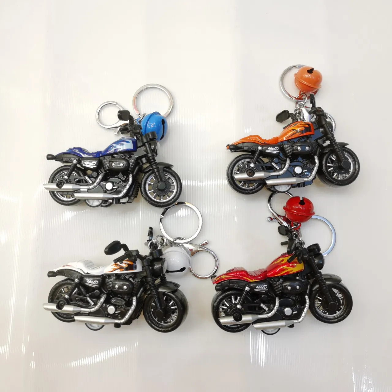 Classic Motorcycle Keychain 3D Simulation Model Motorbike Autocycle for ...