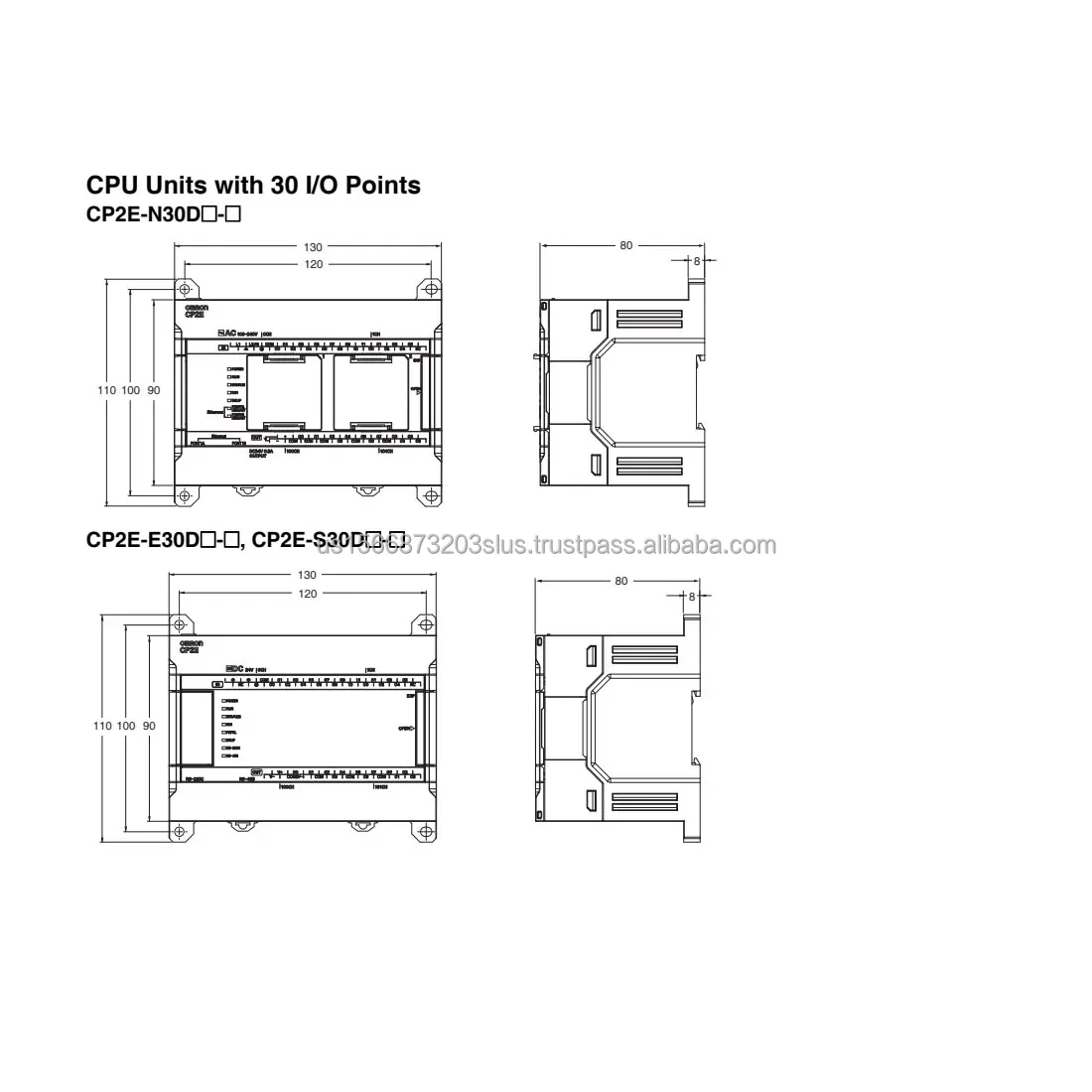 Original Programmable Logic Controllers CP2E-N20DT-A CP2E-N20DT-D CP2E-N20DR-D CP2E-N14DT1-D ...