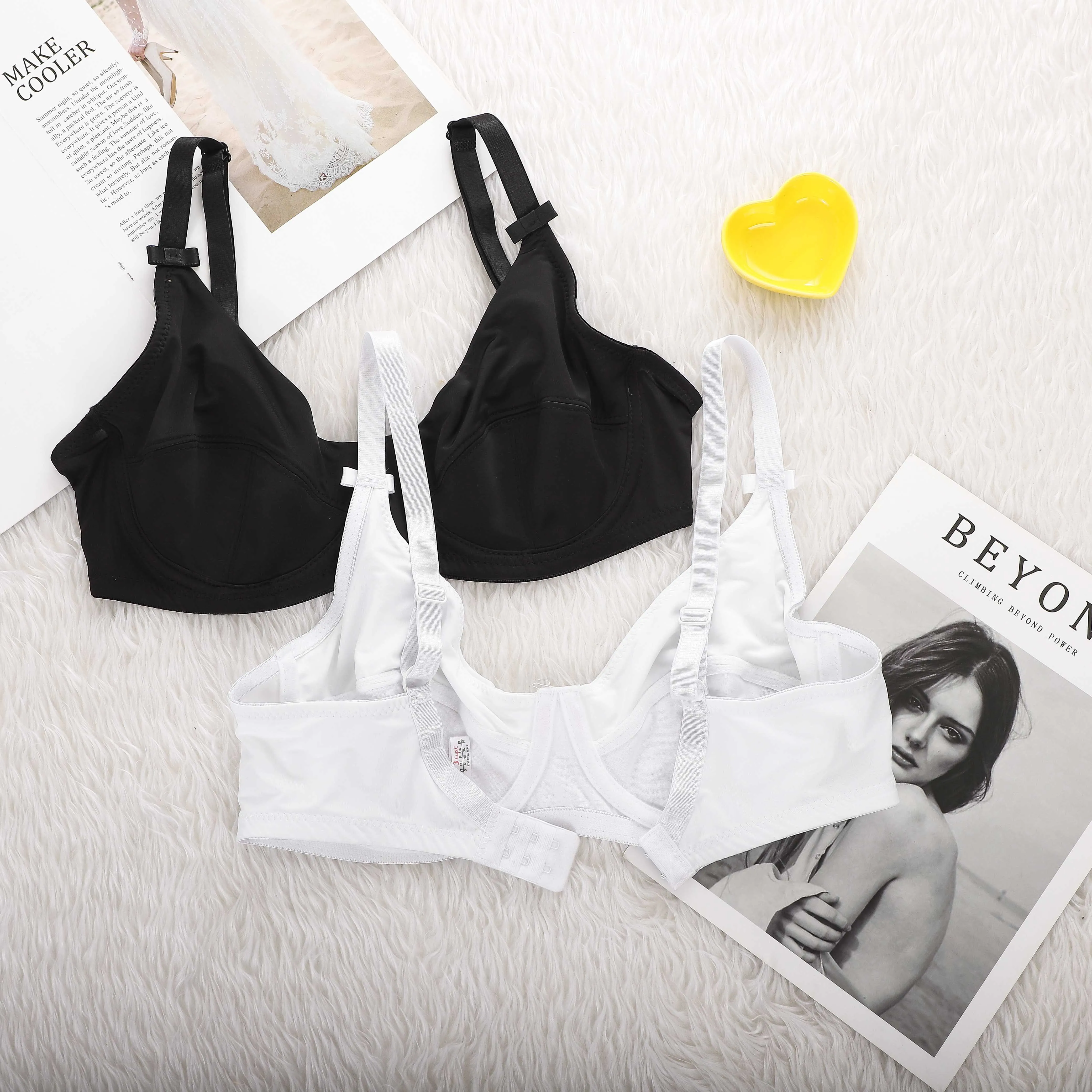 Oem Plus Women Wire Bra,Big Size Wire Bra With Support Full-coverage ...