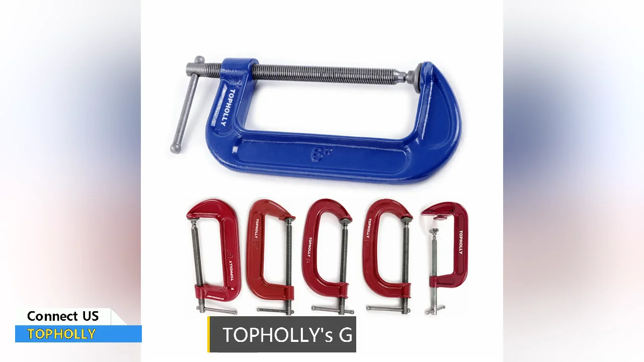 Hot Different Size Heavy Duty Alloy Adjust C G T F Clamp Bar Sash T ...