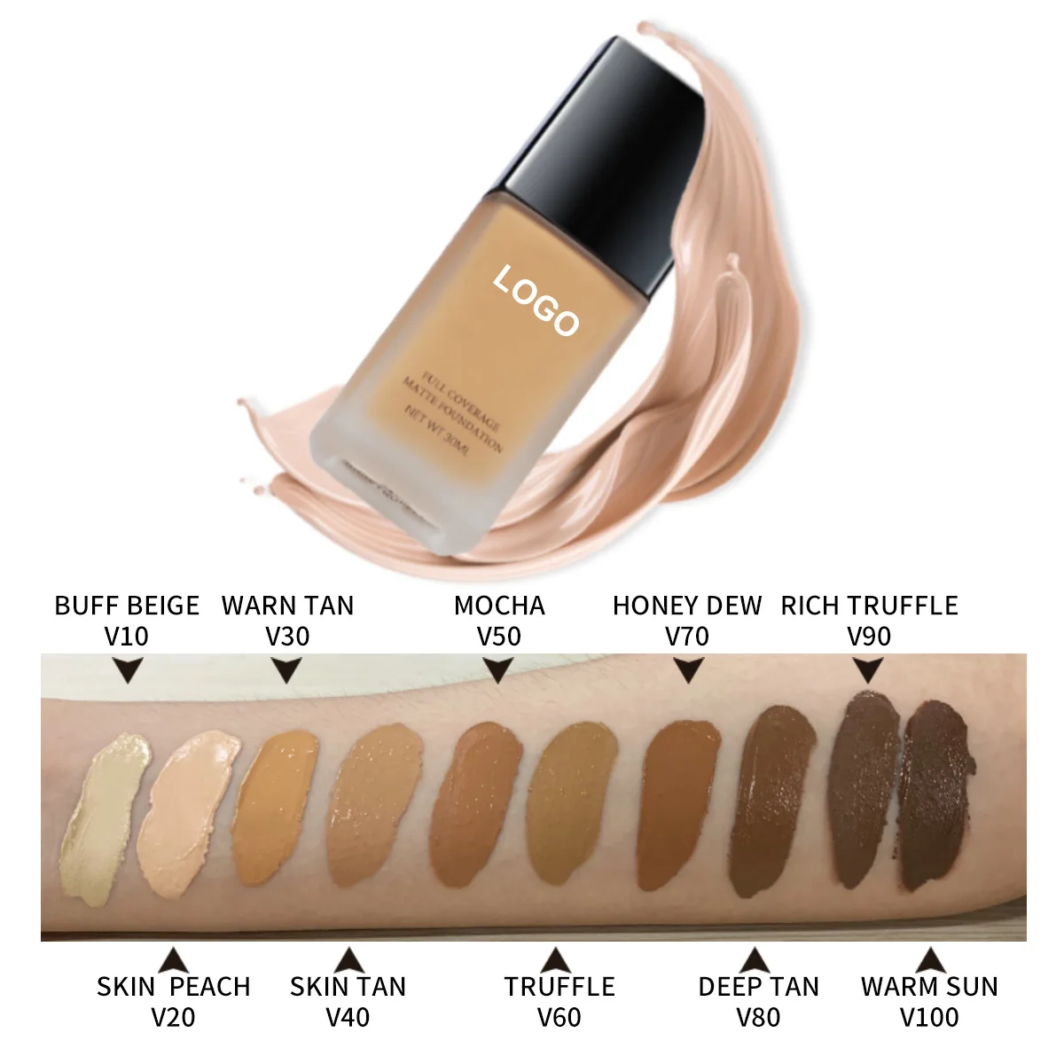 Private Label Liquid Foundation - High Quality & Cruelty Free