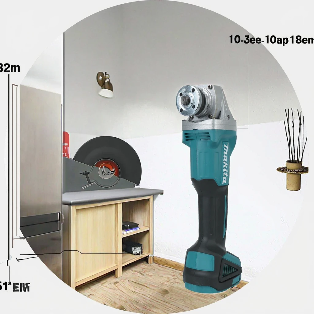 18V 125mm Mini Battery-Powered Brushless Lithium Electric Polishing ...