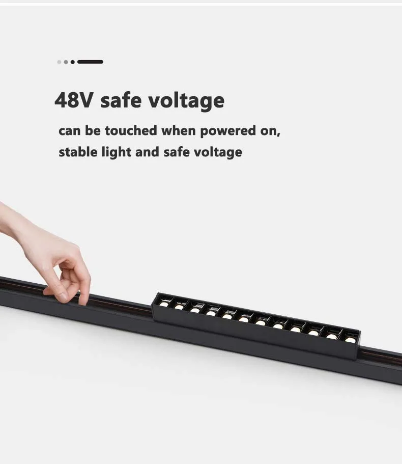 Magnetic Track Light Living Room - Dali Dimmable System