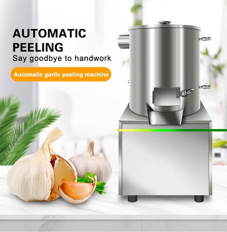 Wholesale Industrial Peeled Garlic Production Line Garlic Peeling ...