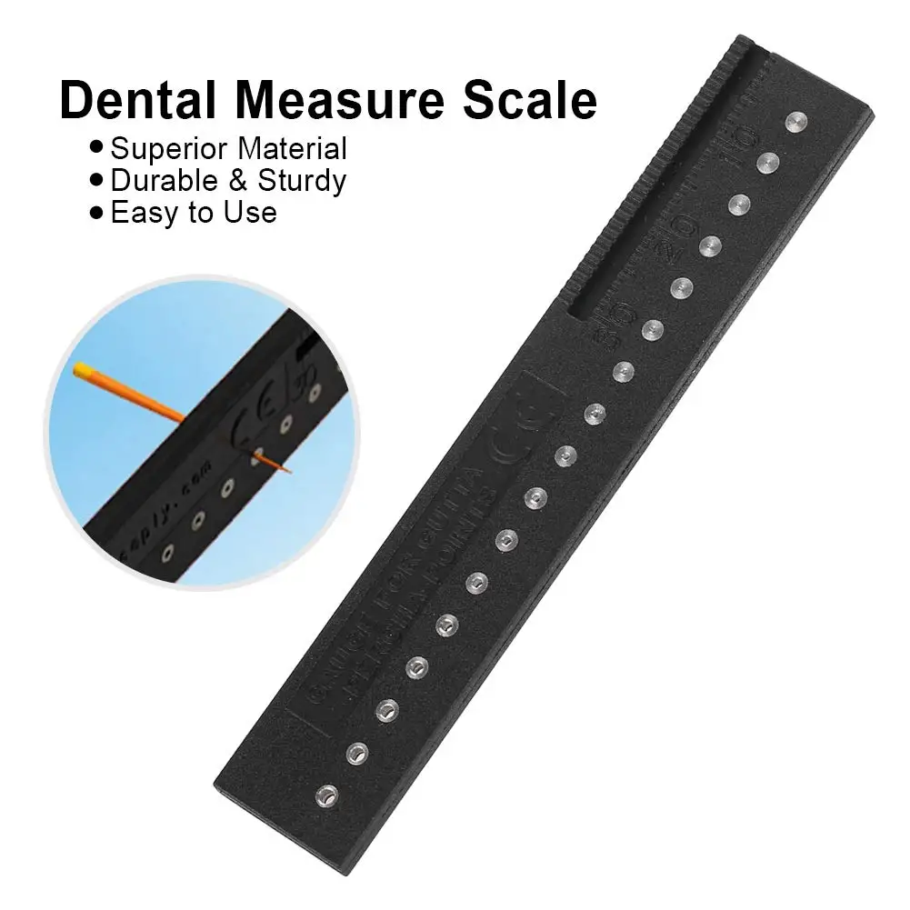 Endodontic Span Measure Scale for Gutta Percha Points Dental Tools ...