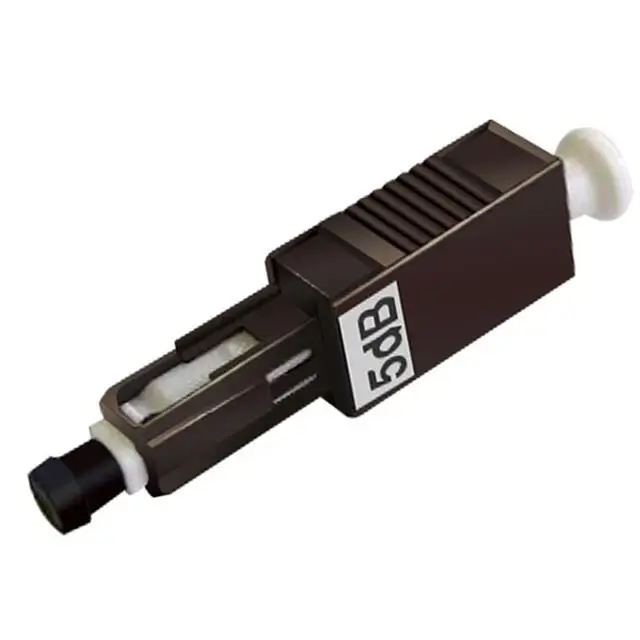 Ftth Fixed Attenuation Single Mode Mu Upc Female Male Fixed 3/5/10db Black Fiber Optic ...