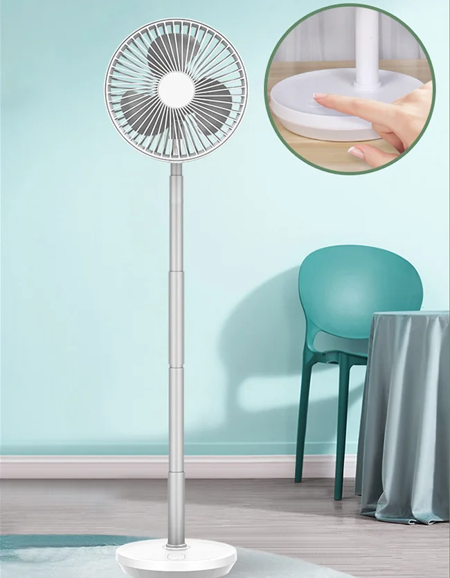 6 Inch Foldable Fan - High Speed USB Rechargeable Telescopic Fan