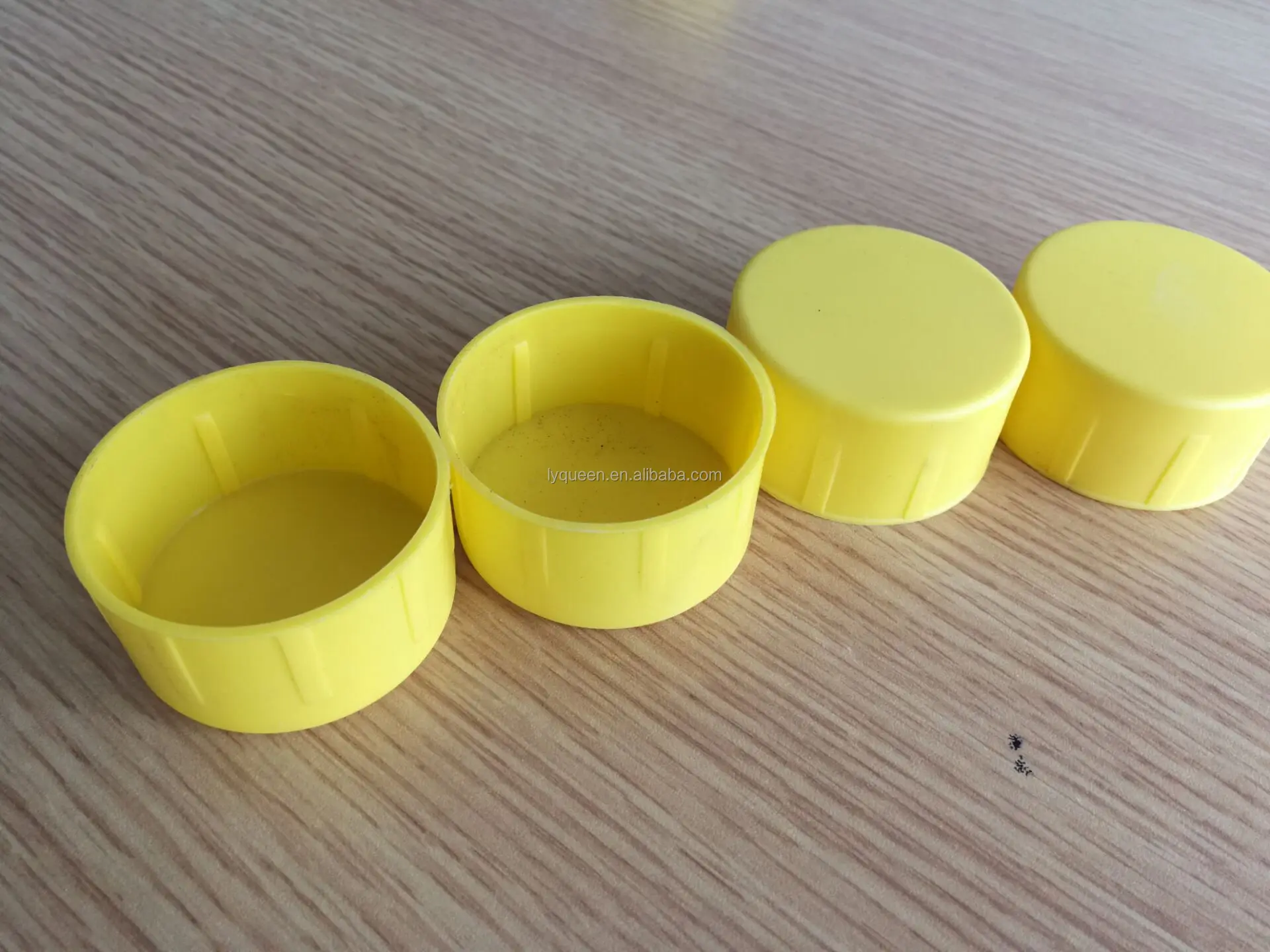 48.3mm Scaffold PE Yellow Tube End Caps - Safety & Durability