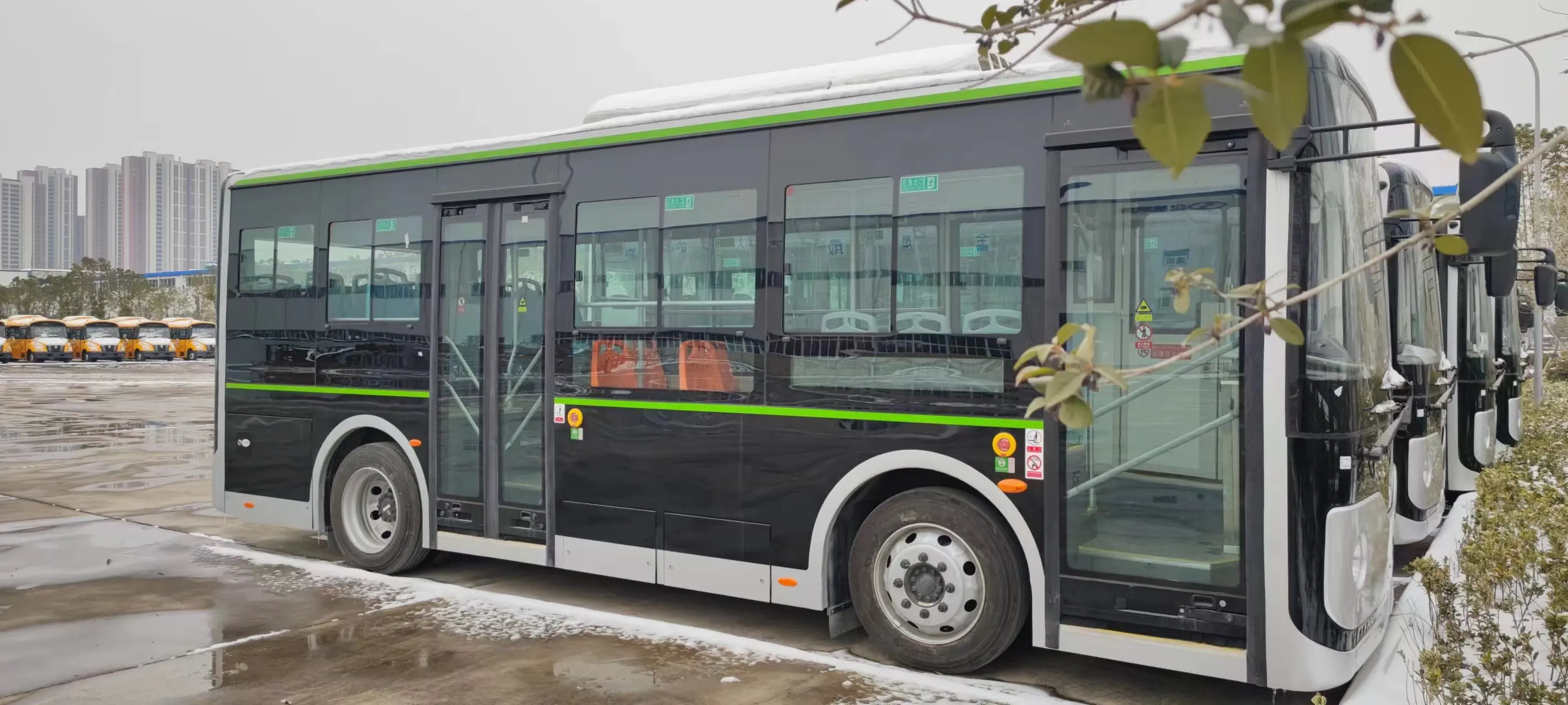 8.1m 29seats Lhd 100% Powered Electric City Bus With Low Price High ...
