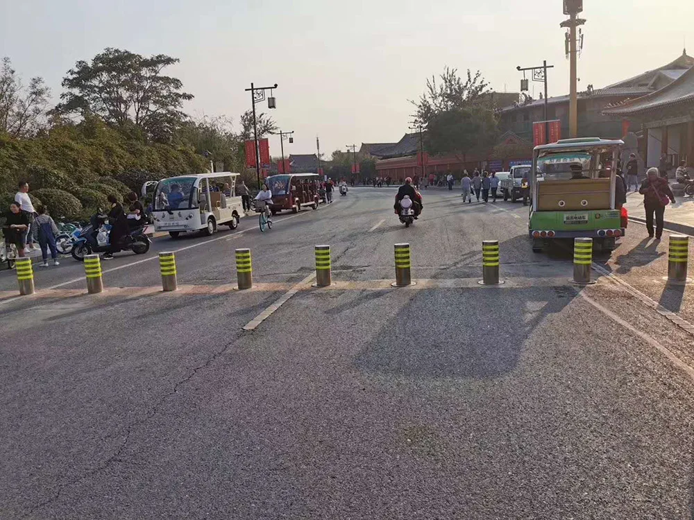 Manual Bollard Retractable Retractable Telescopic Driveway Bollard ...