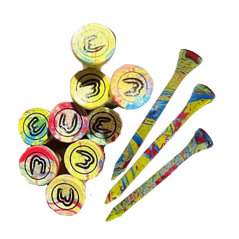 Customized Pack Imprint Wood Bamboo Golf Tee Pegs