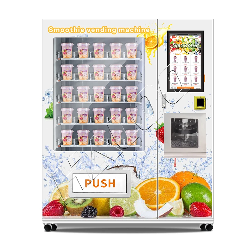 Haloo Smoothie Vending Machines - Self Service & Cooling