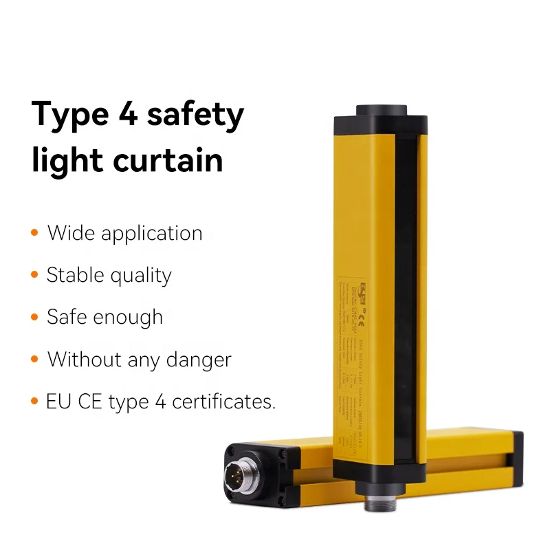 Warehouse Price 110mm Protective Height Safety Light Curtain Finger ...