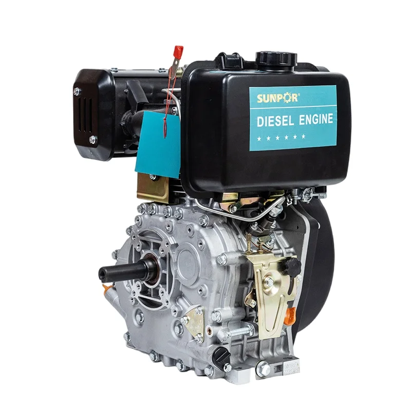 SP1100FE 14hp 13hp Air Cool Diesel Engine with Electric Start Single ...