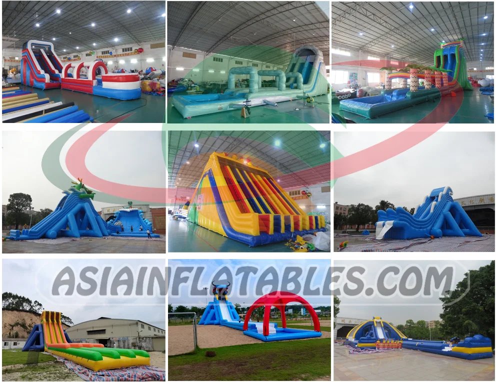 The Tallest Inflatable Curve Twister Water Slide for Sale