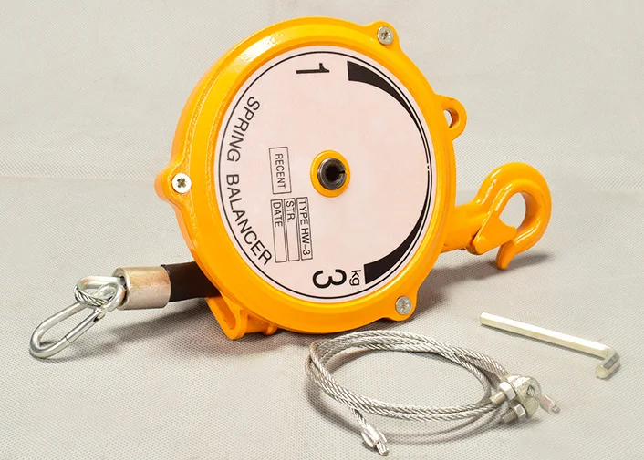 Mini Industrial Wire Rope Retractable Tool Balancer - 50kg Capacity for ...