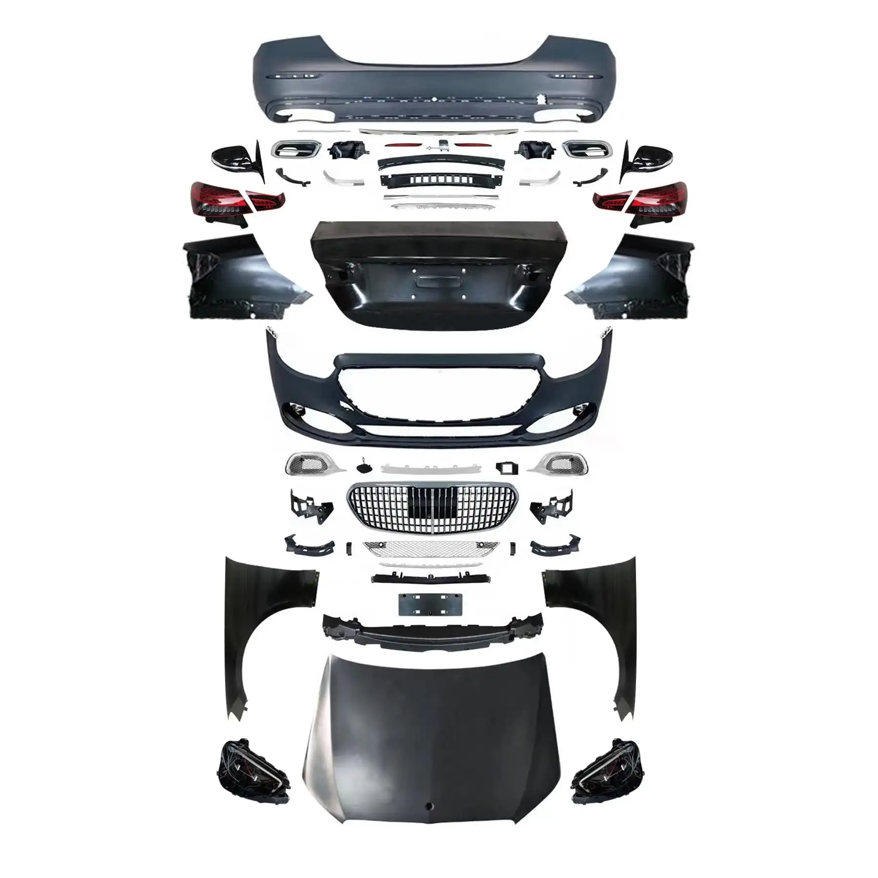 Upgrade For Mercedes Benz E-class W212 2009-2015 Body Conversion Kit ...