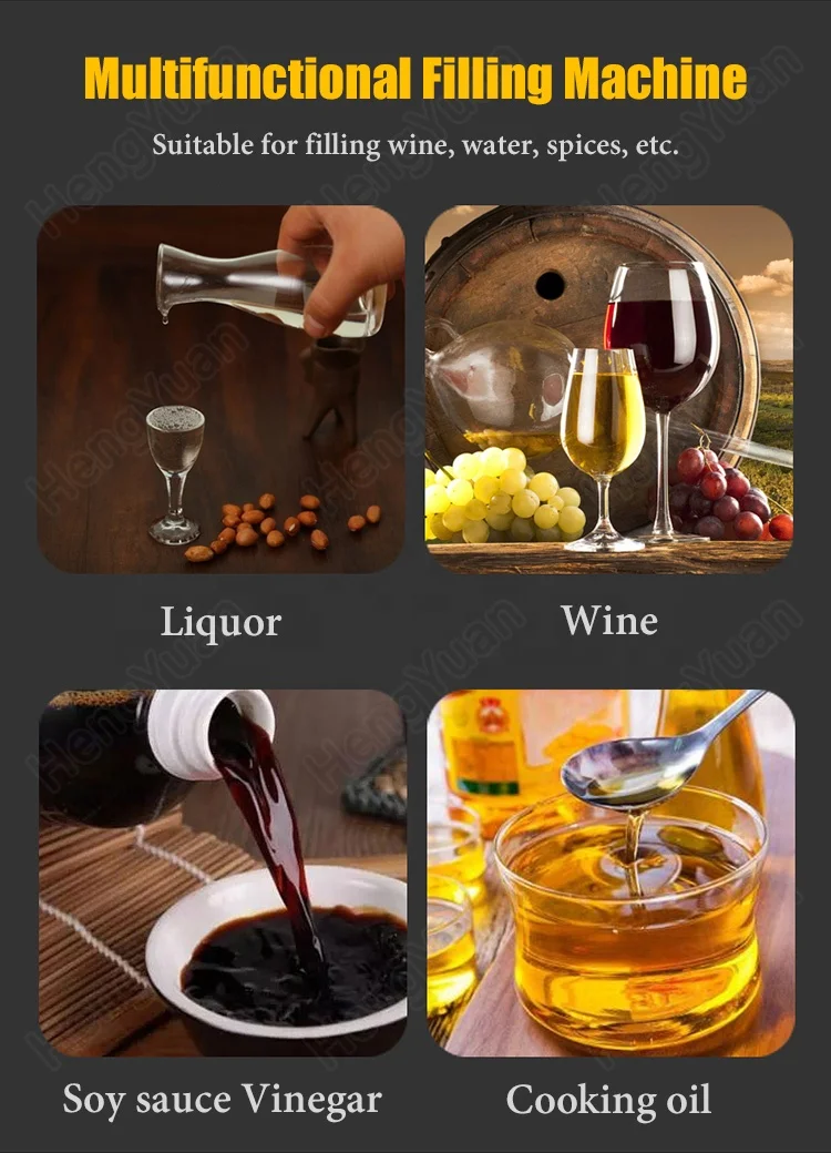 HYSN-L Negative Pressure Siphon Filling Machine Semi Automatic | Linear ...