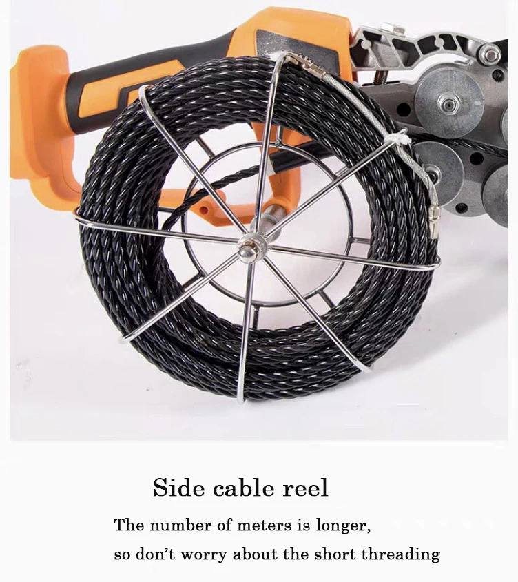 Portable Automatic Threading Machine - 30m Pipe Threader