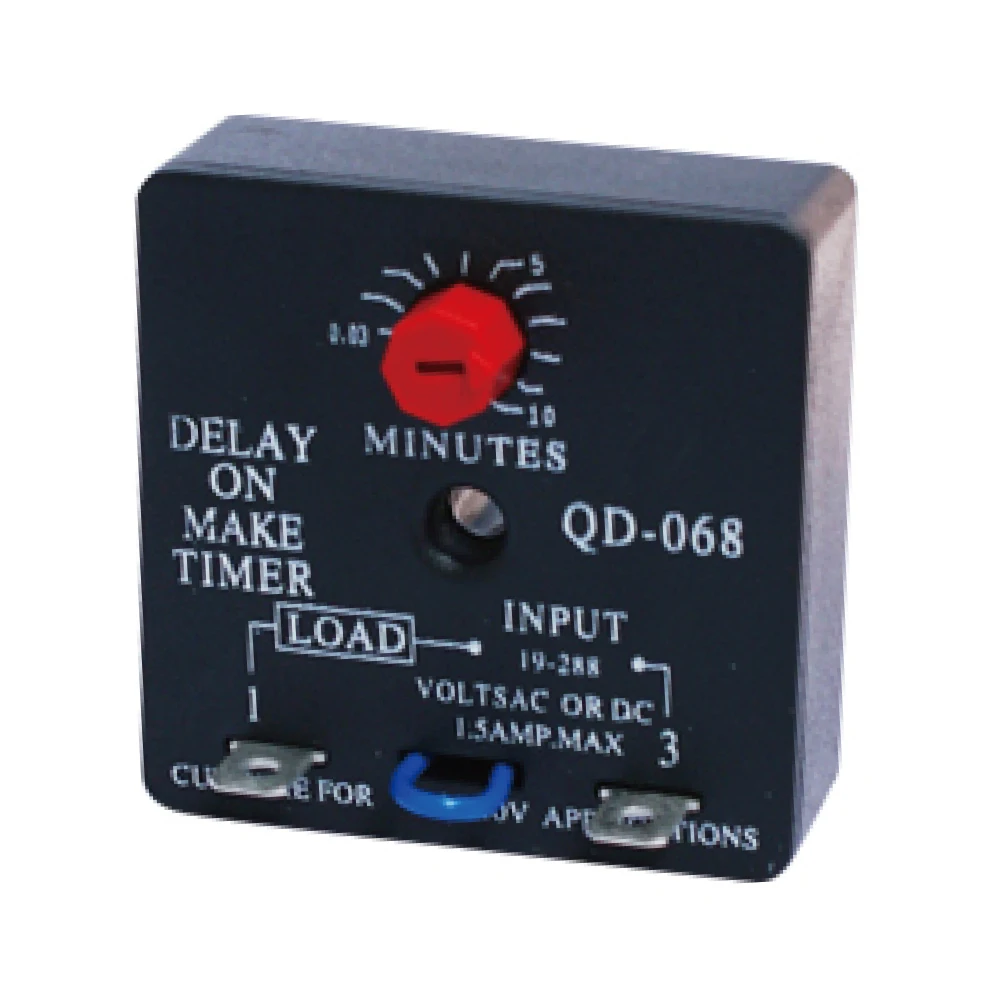 Factory price QD 068 18-240 VAC Delay On Make Timer for compressor, air conditioner ...