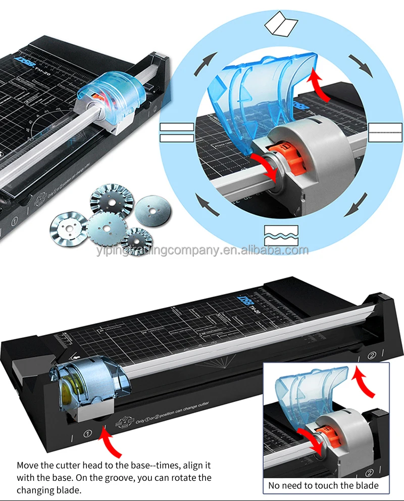 DSB 5-in-1 Manual Paper Cutter - Precision & Versatility