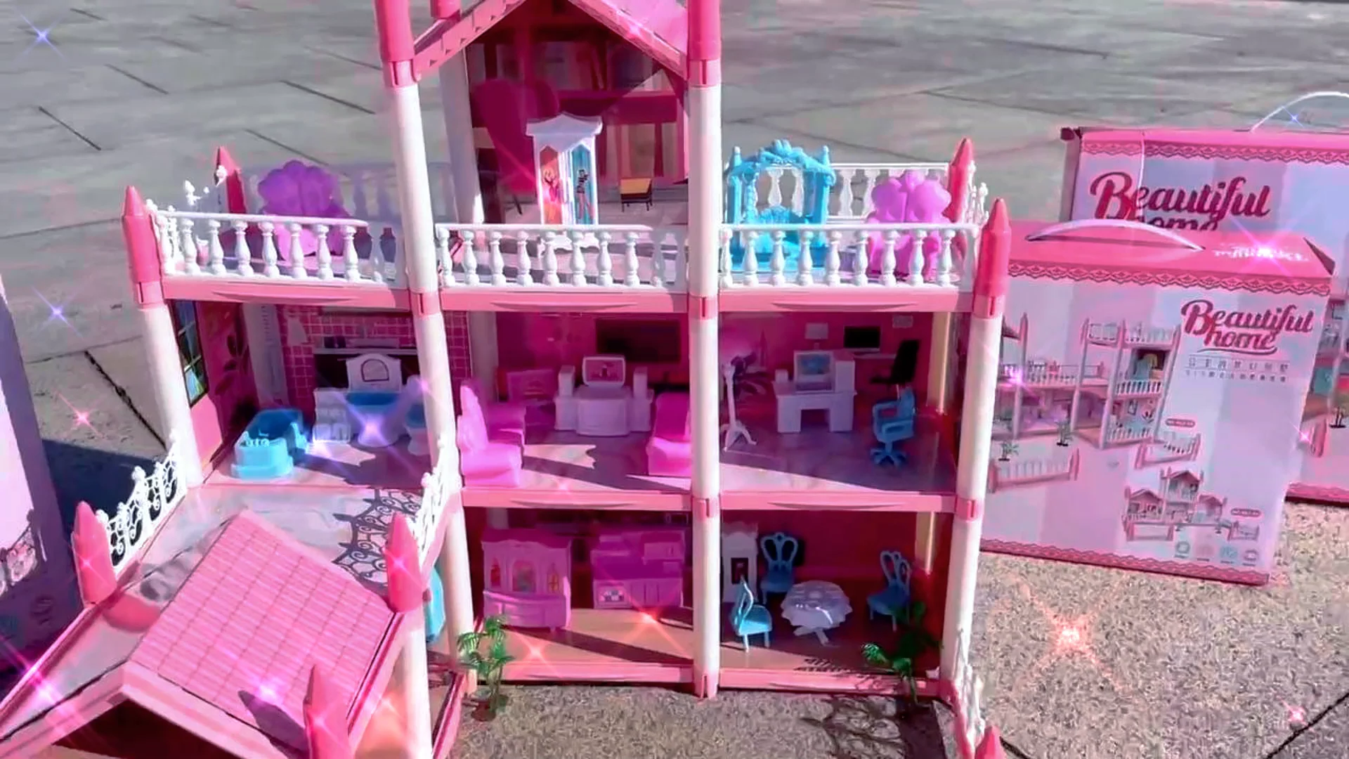 Mini Modern Gabbys Doll Play House Kitchen Set Toys Party Accessories ...