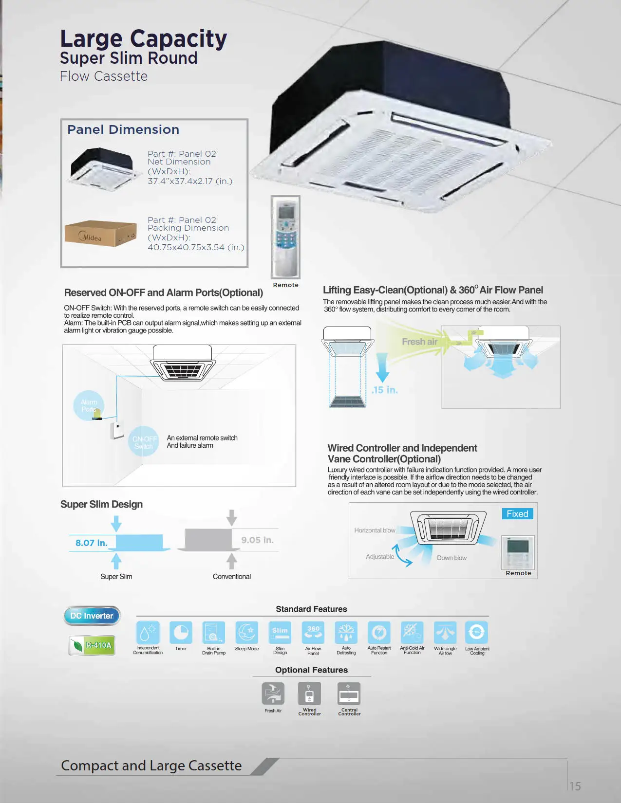 Midea New Pcb For V-multi-connected Split Aircon Inverter Duct ...