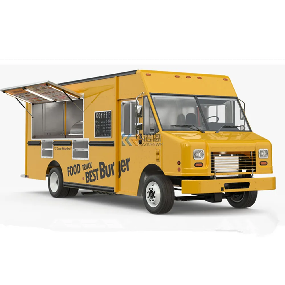 Electric Fast Food Car - Mobile Restaurant Equipment
