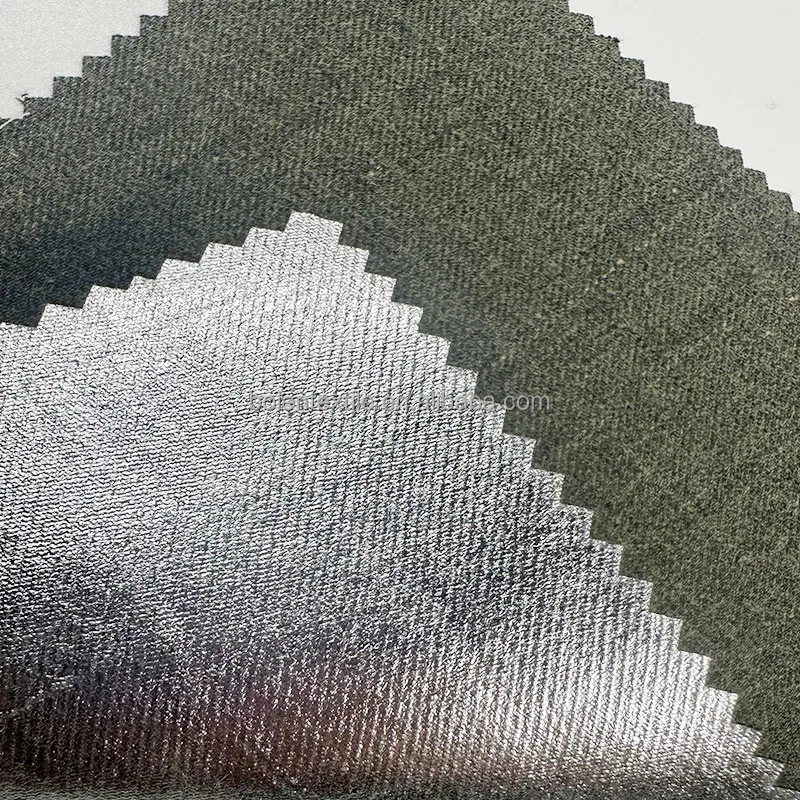 Aluminized Para Aramid And Preox Pan Fabric 100% Para-aramid Aluminized ...