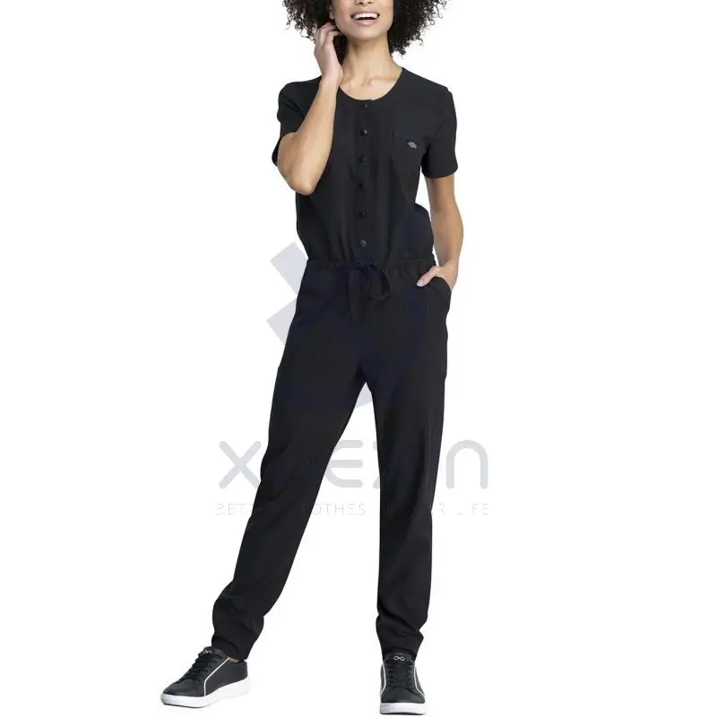 New Fashion Women Jumpsuits Scrubs - Custom Stretchy Nurse Jumpsuit
