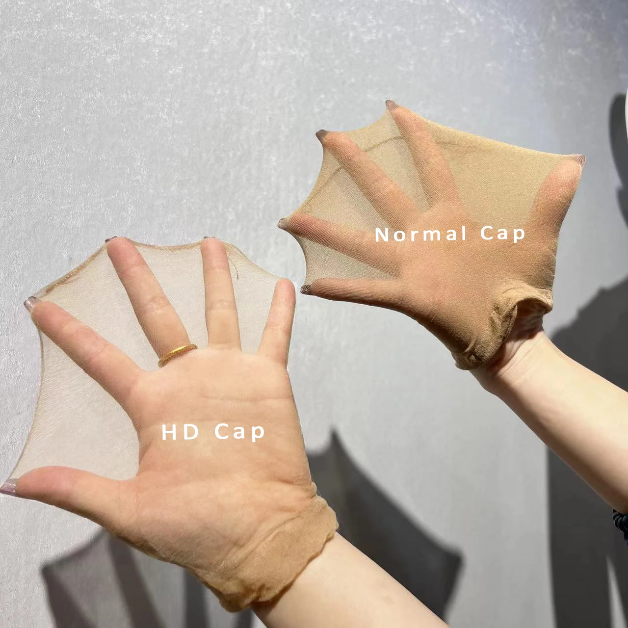 New Sheer Stocking Cap Super Thin HD Wig Cap Custom Color Nude Sheer ...